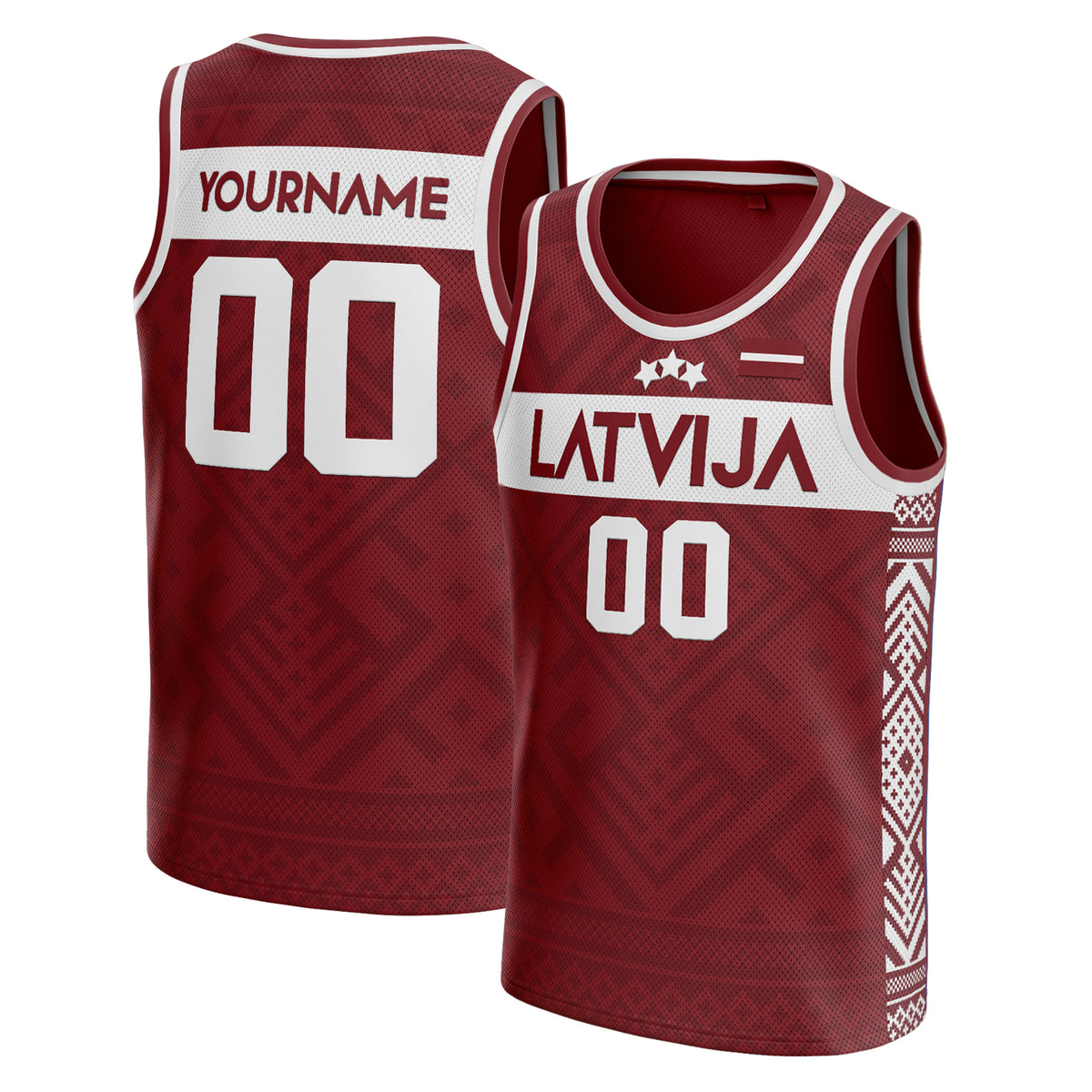 Latvia Custom Basketball Jersey – The Jersey Nation