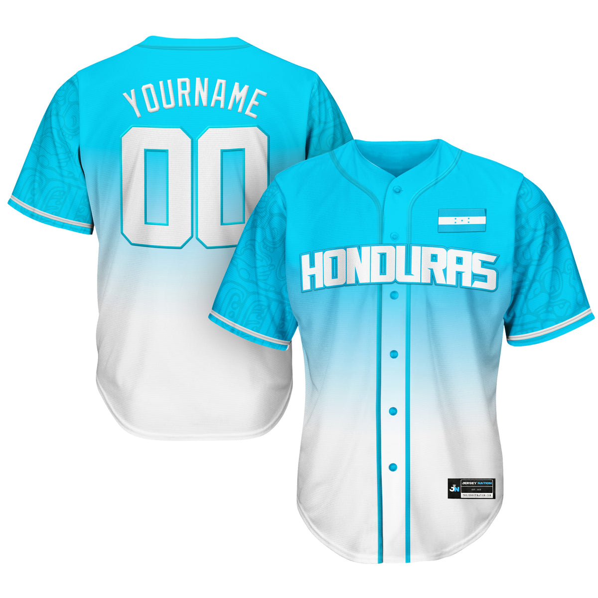 Honduras Custom Baseball Jersey – The Jersey Nation