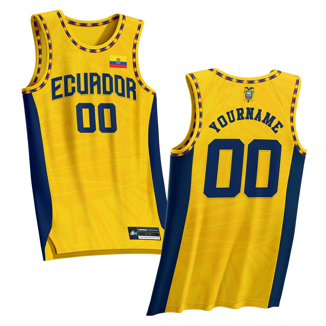 Ecuador Heritage Custom Basketball Jersey – The Jersey Nation
