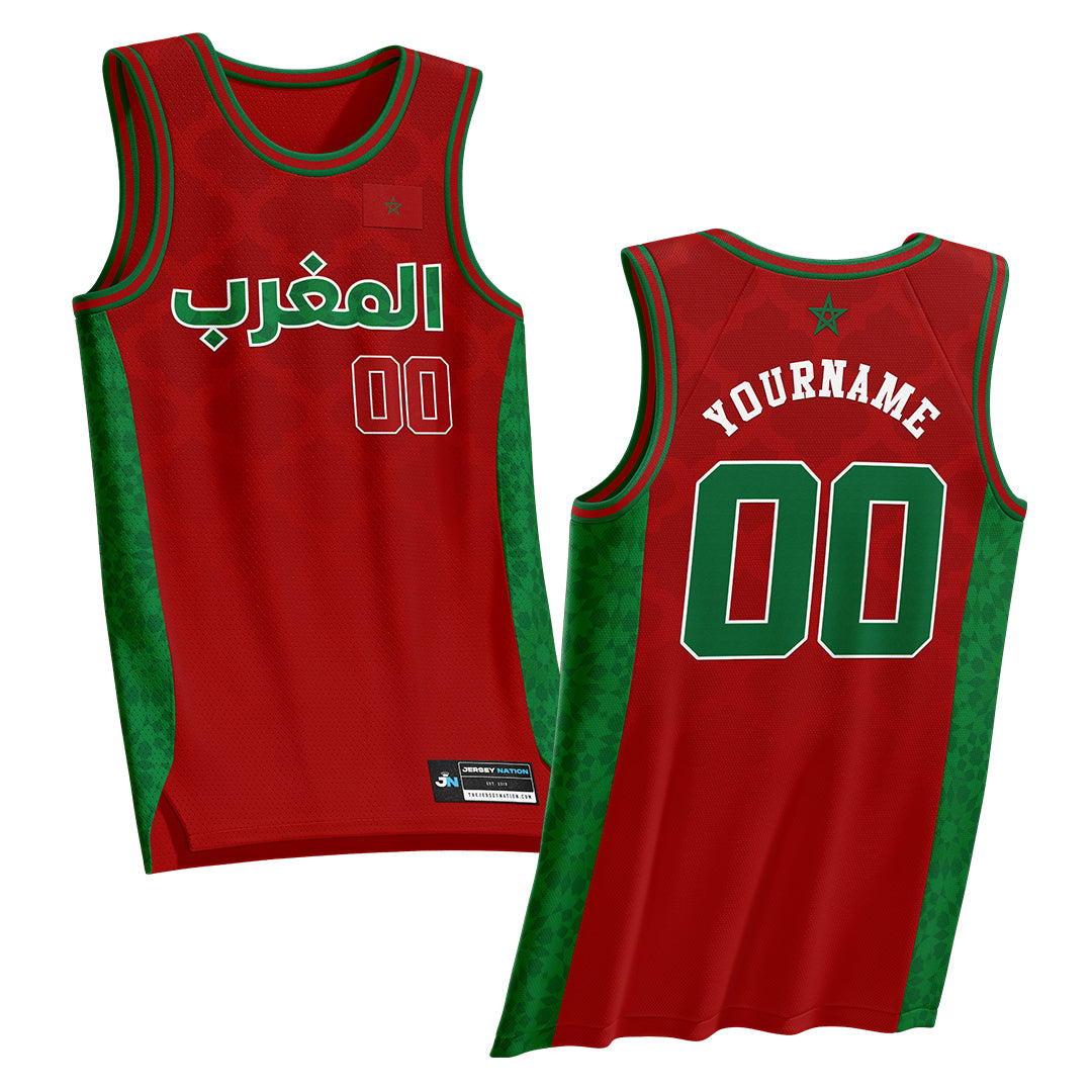 Morocco Heritage Custom Basketball Jersey – The Jersey Nation