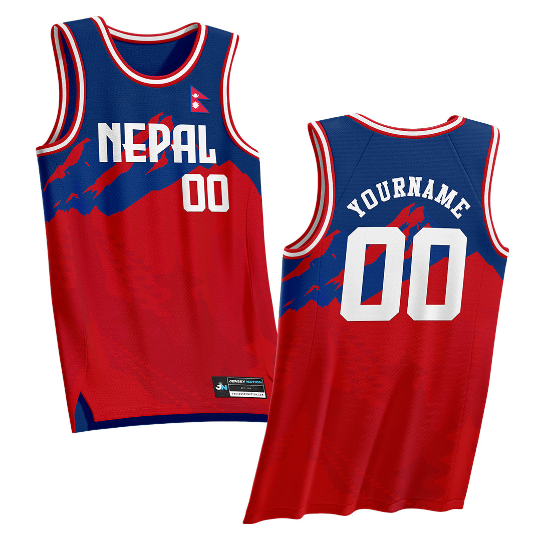 Nepal Heritage Custom Basketball Jersey – The Jersey Nation