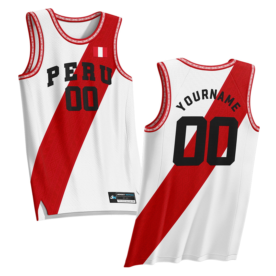Peru Custom Basketball Jersey – The Jersey Nation
